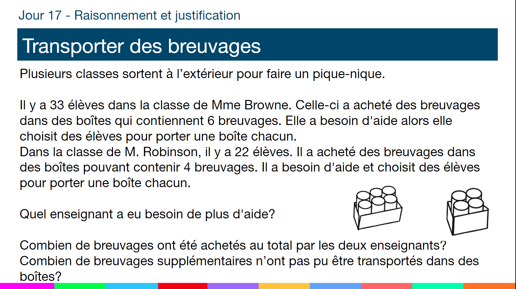 Les 20 derniers jours de math: des activités pour consolider les ...