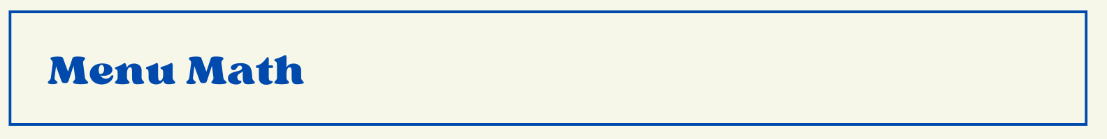 Résolution de problèmes – La mathématique à l'école primaire