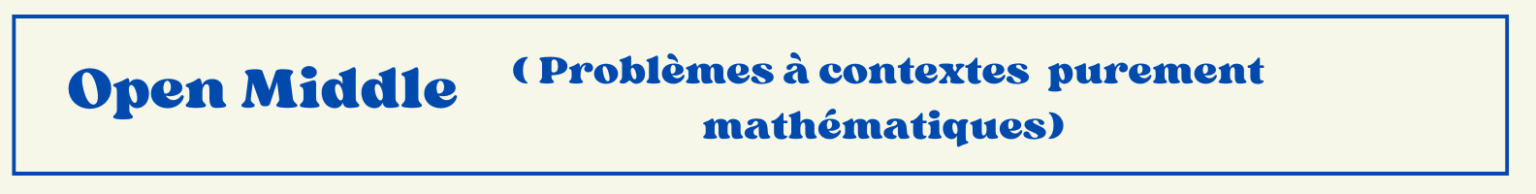 Résolution de problèmes au 2e cycle – La mathématique à l'école primaire