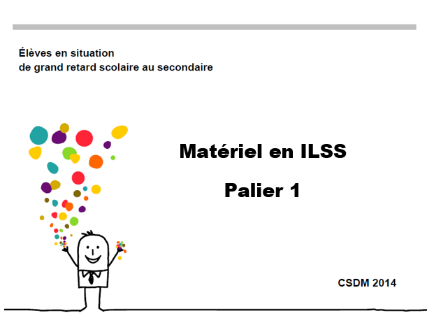 Trousse de matériel en ILSS secondaire – Palier 1 – La classe d'accueil ...