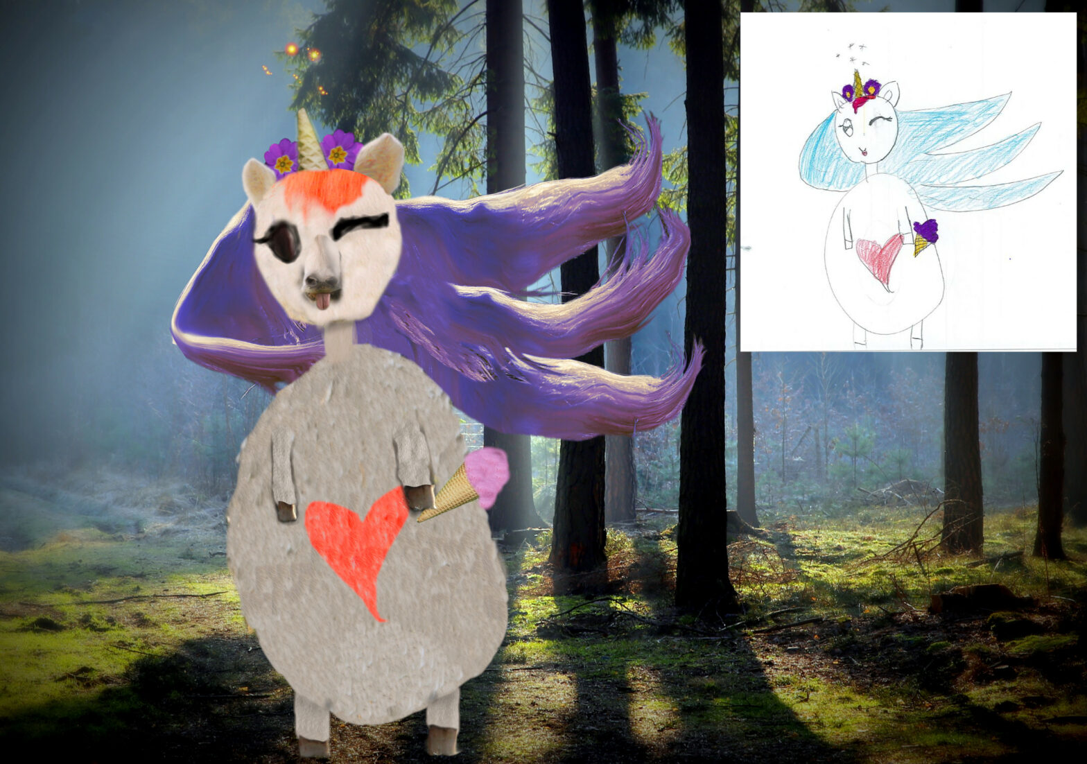 Exemples – Dessins d’enfants – Multimédia